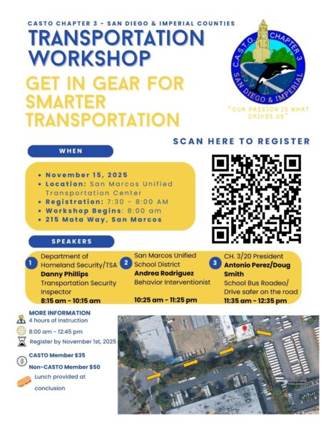 CASTO Chapter 3 – California Association of School Transportation Officials